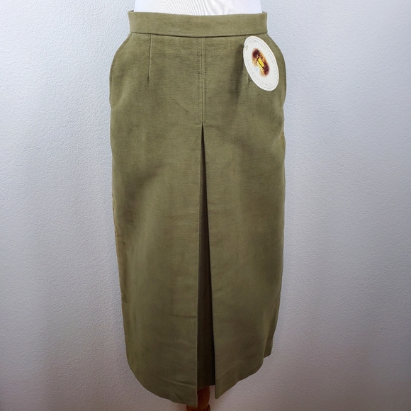 Christopher Dawes | Skirts | Christopher Dawes Vtg Green Skirt Nwt 28 ...